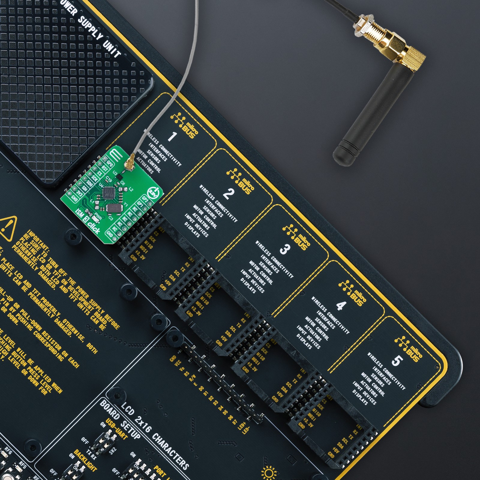 ISM 3 Click - For sub-Ghz 433MHz ISM communication | MIKROE-6066