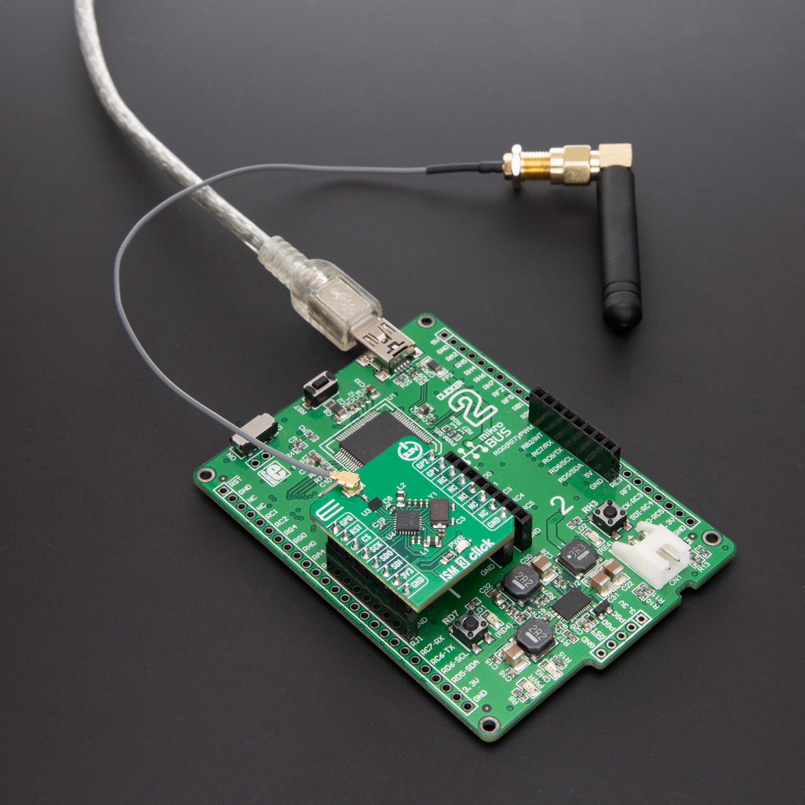 ISM 3 Click - For sub-Ghz 433MHz ISM communication | MIKROE-6066