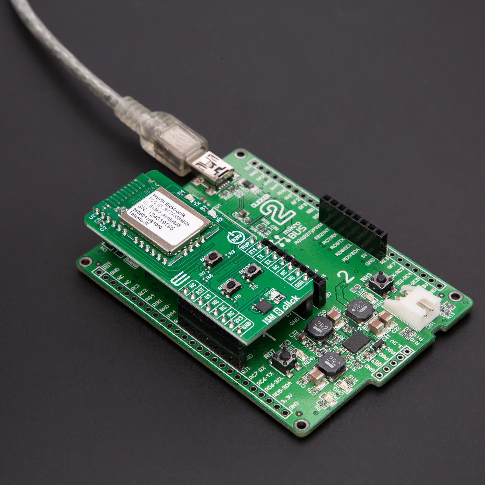 ISM 8 Click - For 915MHz ISM band | MIKROE-6628