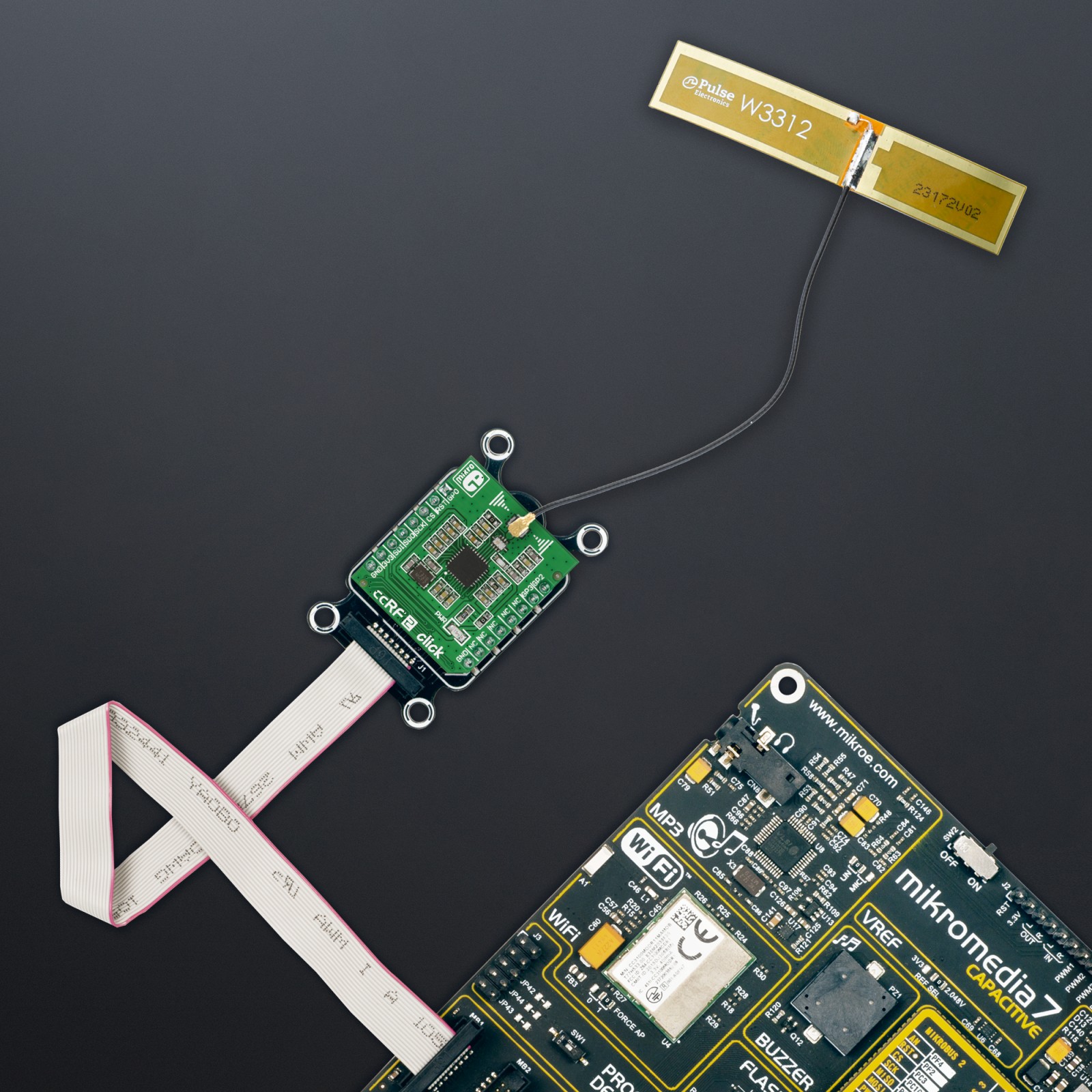ISM 868/915MHz Active PCB Antenna