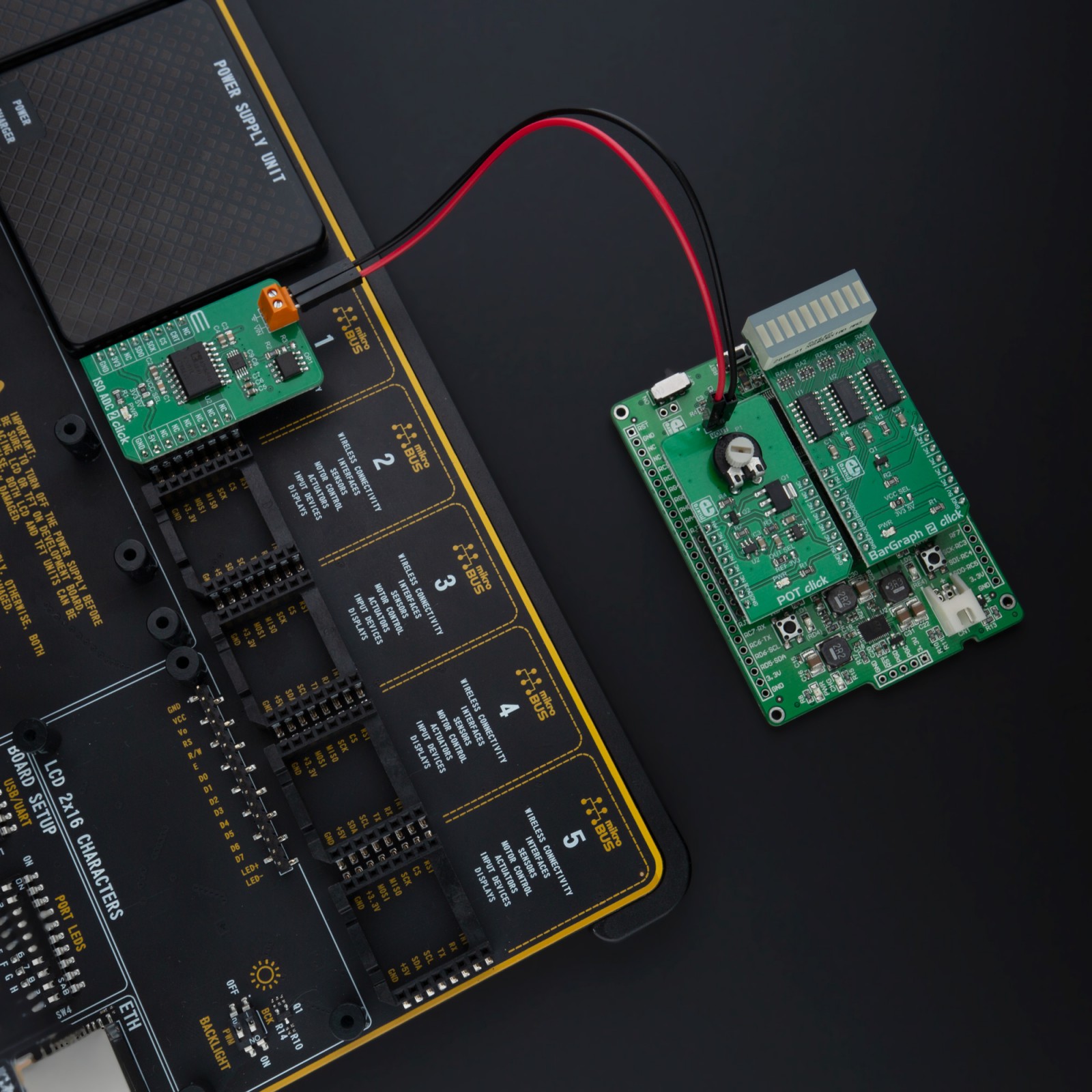 ISO ADC 2 Click | AD7091R Isolated ADC Module