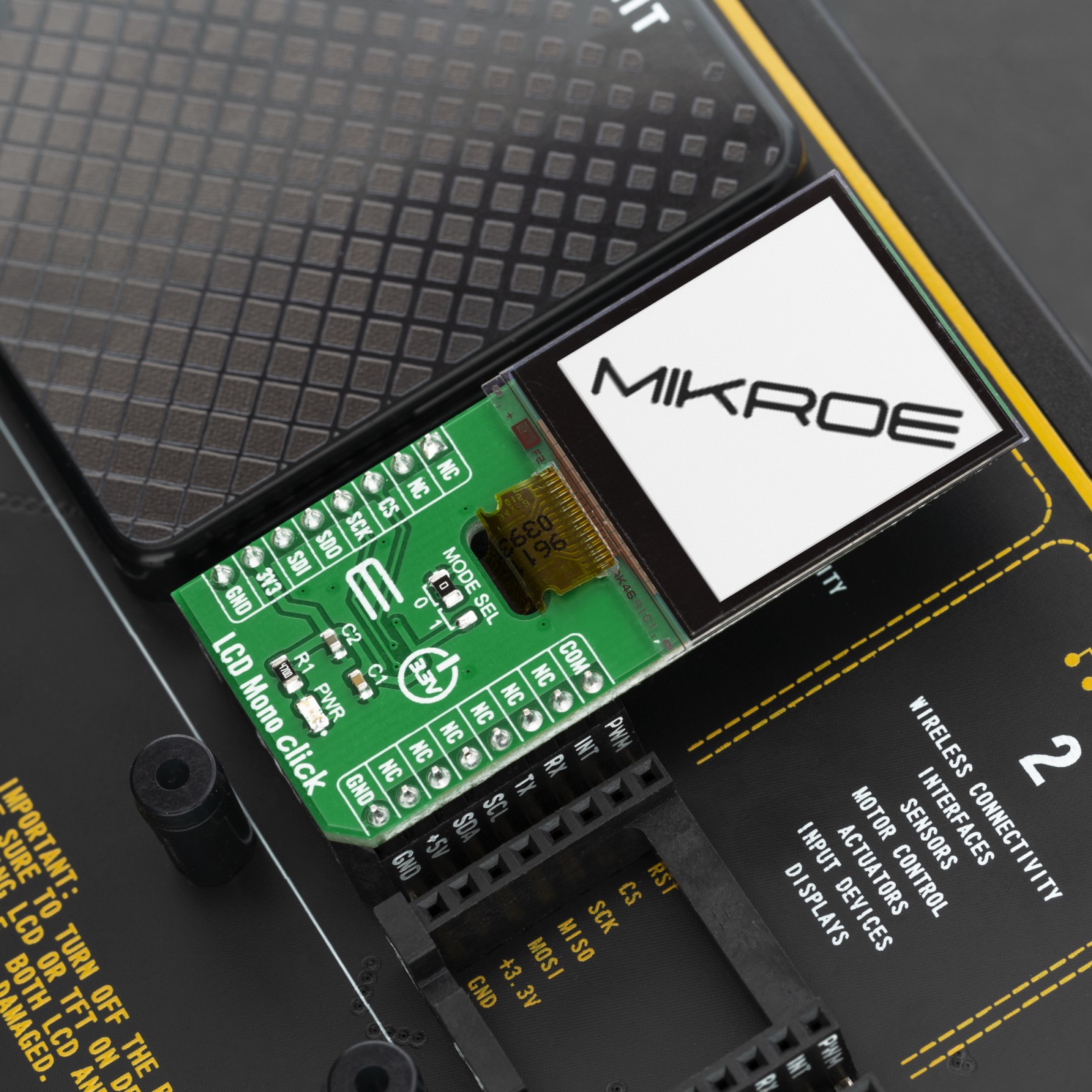 LCD Mono Click | Mikroe