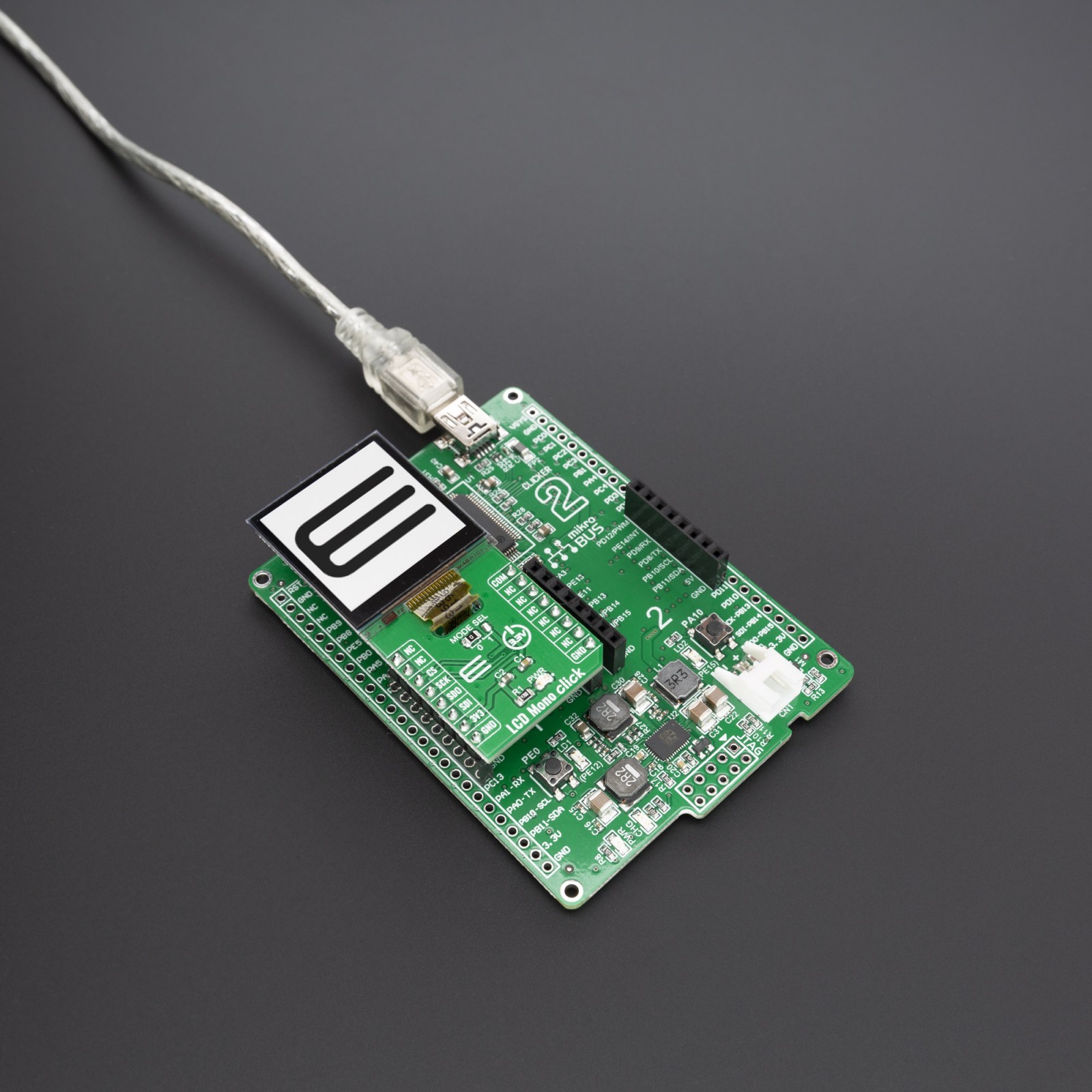 LCD Mono Click | Mikroe