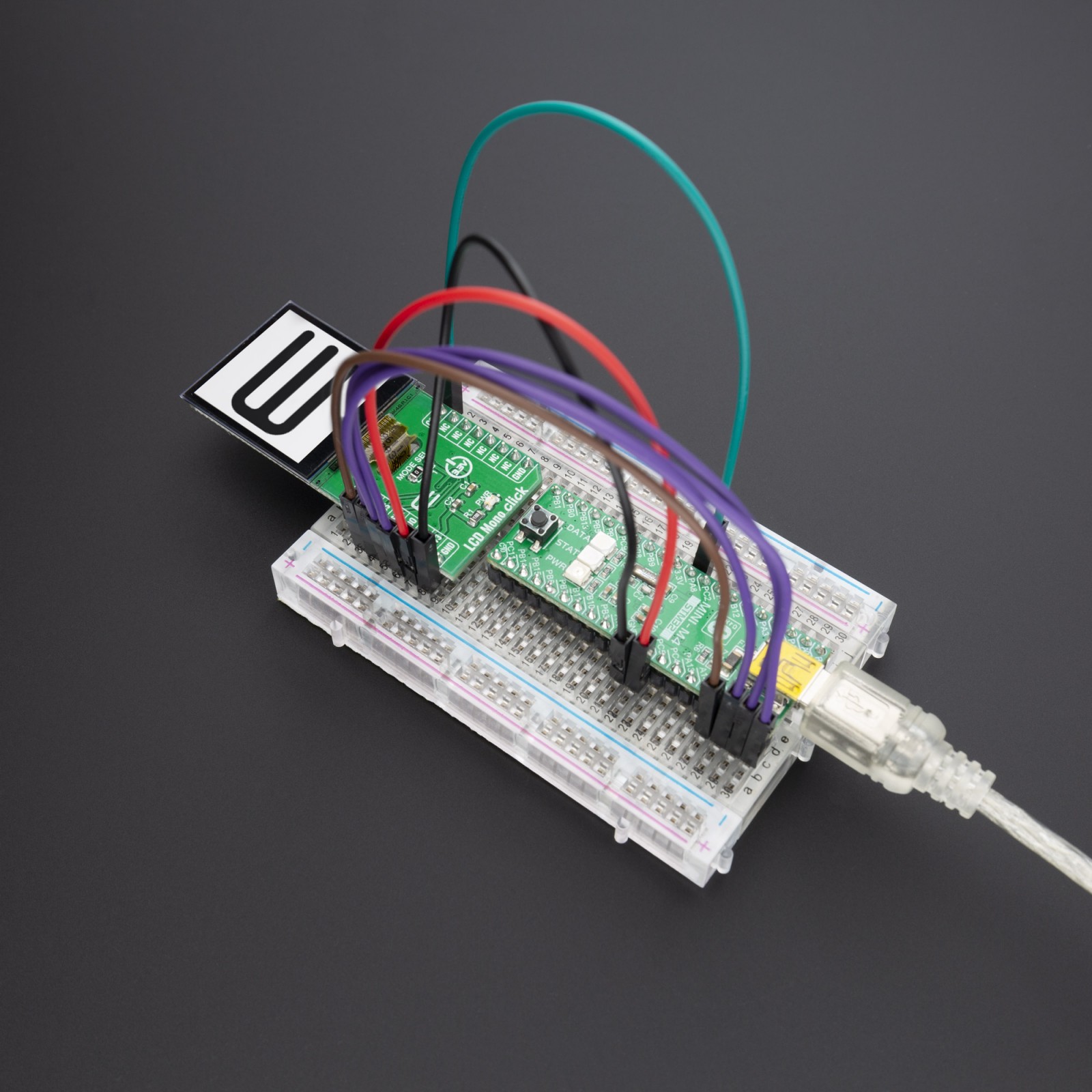 LCD Mono Click | Mikroe