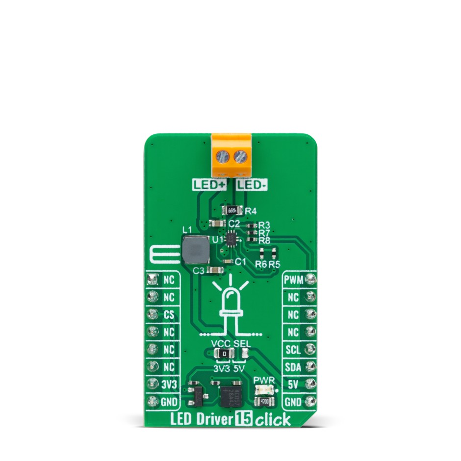 LED Driver 15 Click