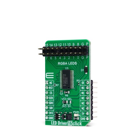 LED Driver 16 Click