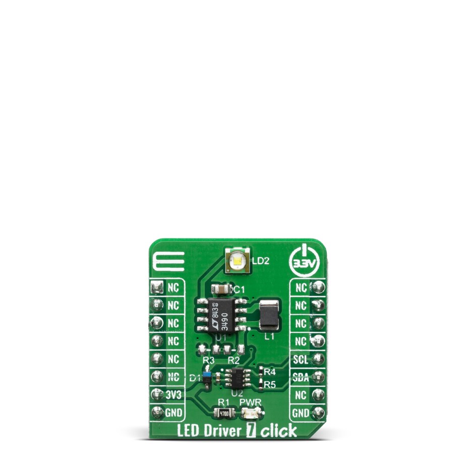 LTC3490 LED Driver – LED Driver 7 Click for Efficient Boost Conversion