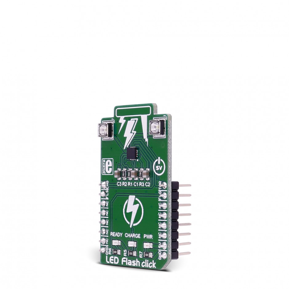 LED Flash Click | CAT3224 High-Power LED Flash Driver - MIKROE-2479