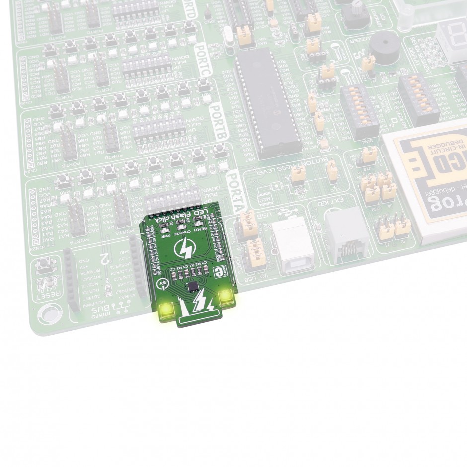 LED Flash Click | CAT3224 High-Power LED Flash Driver - MIKROE-2479