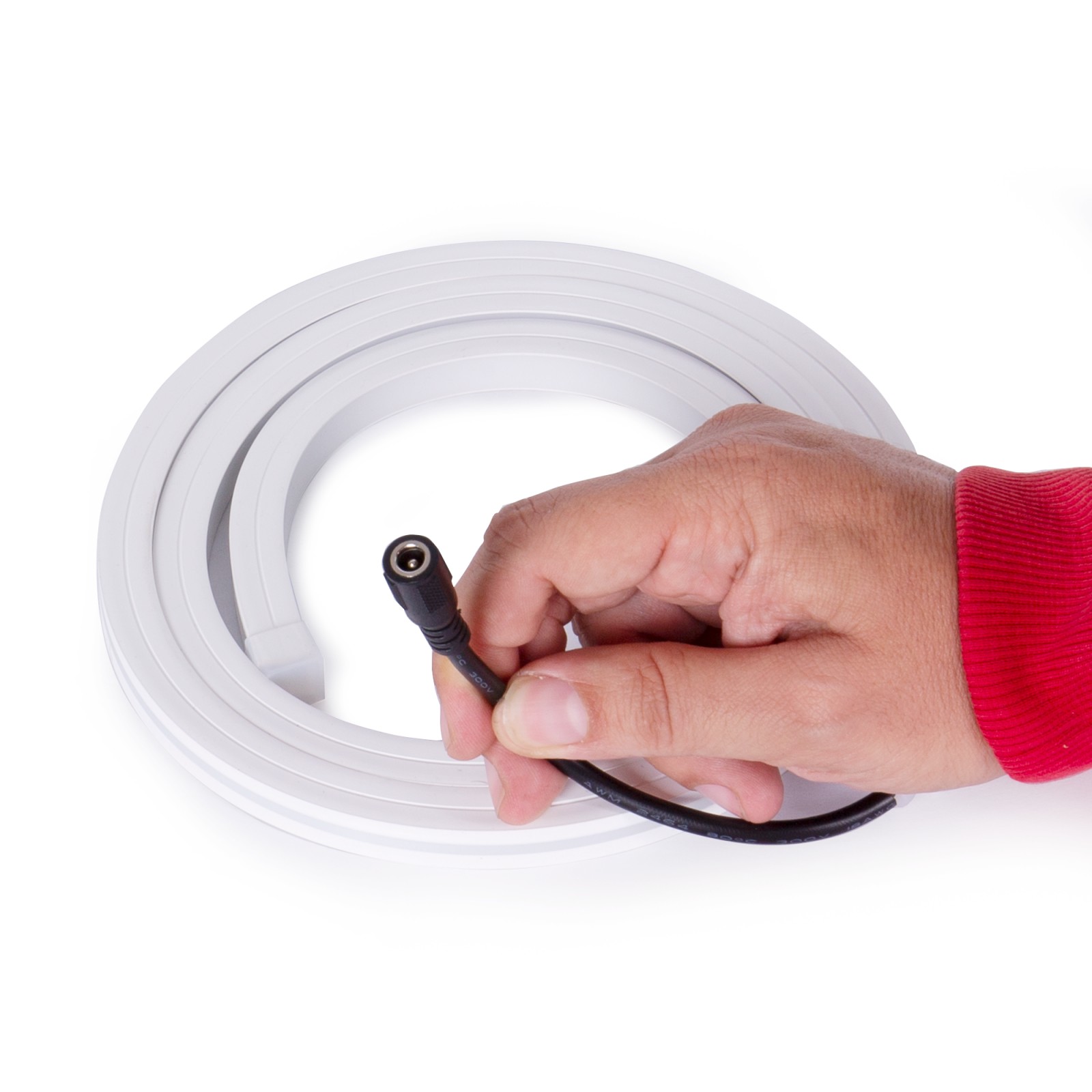 LED stripe 6W - 1.35m (with Silicon Flex Hose and DC cable Female)