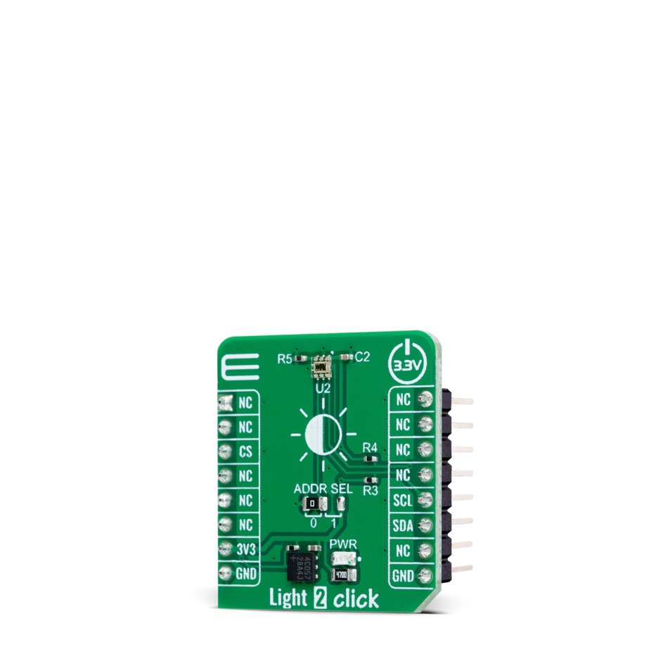Light 2 Click with ISL76682 Ambient Light Sensor