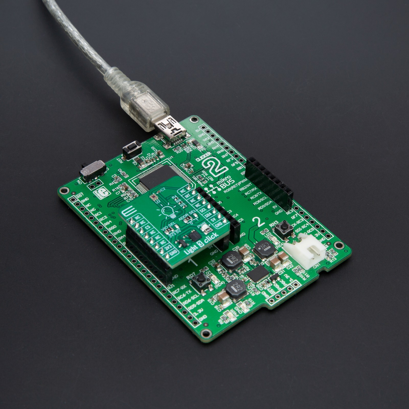 Light 3 Click Featuring OPT4003-Q1 for Automotive-Grade Ambient Light ...