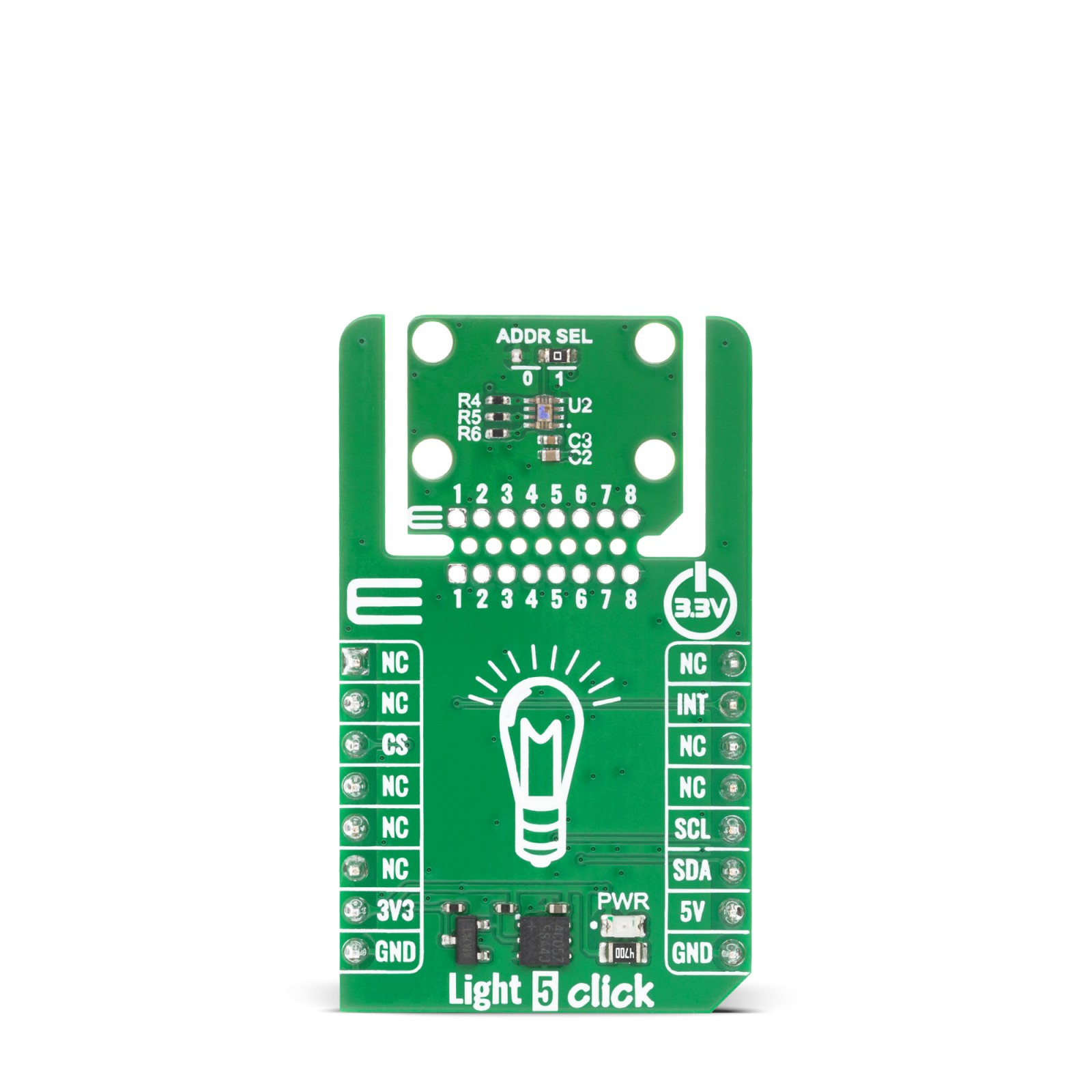 Light 5 Click - 2-Ch ALS Sensor | MIKROE-6905