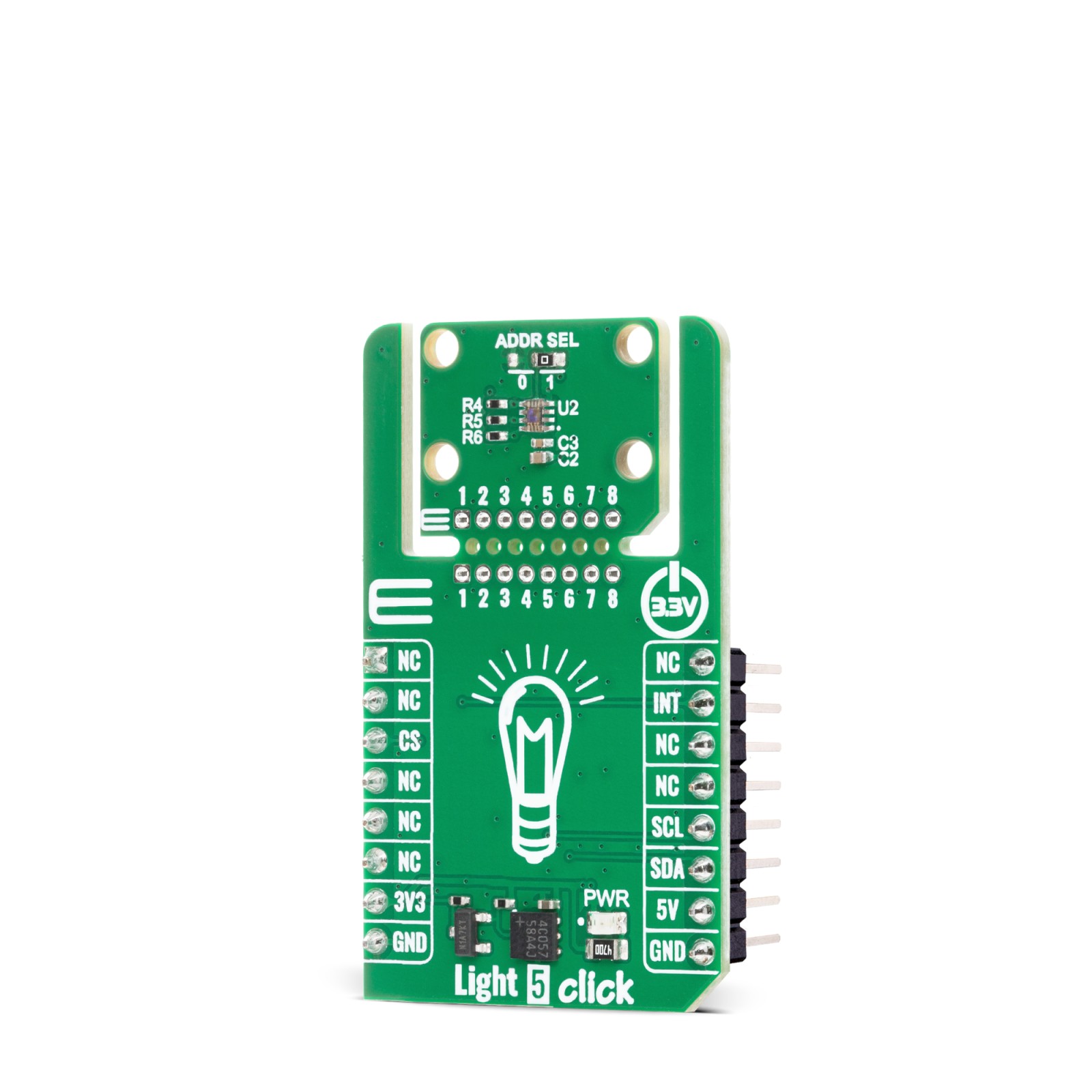 Light 5 Click - 2-Ch ALS Sensor | MIKROE-6905
