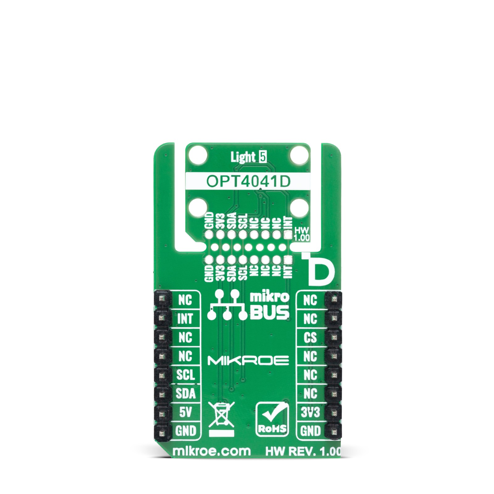 Light 5 Click - 2-Ch ALS Sensor | MIKROE-6905
