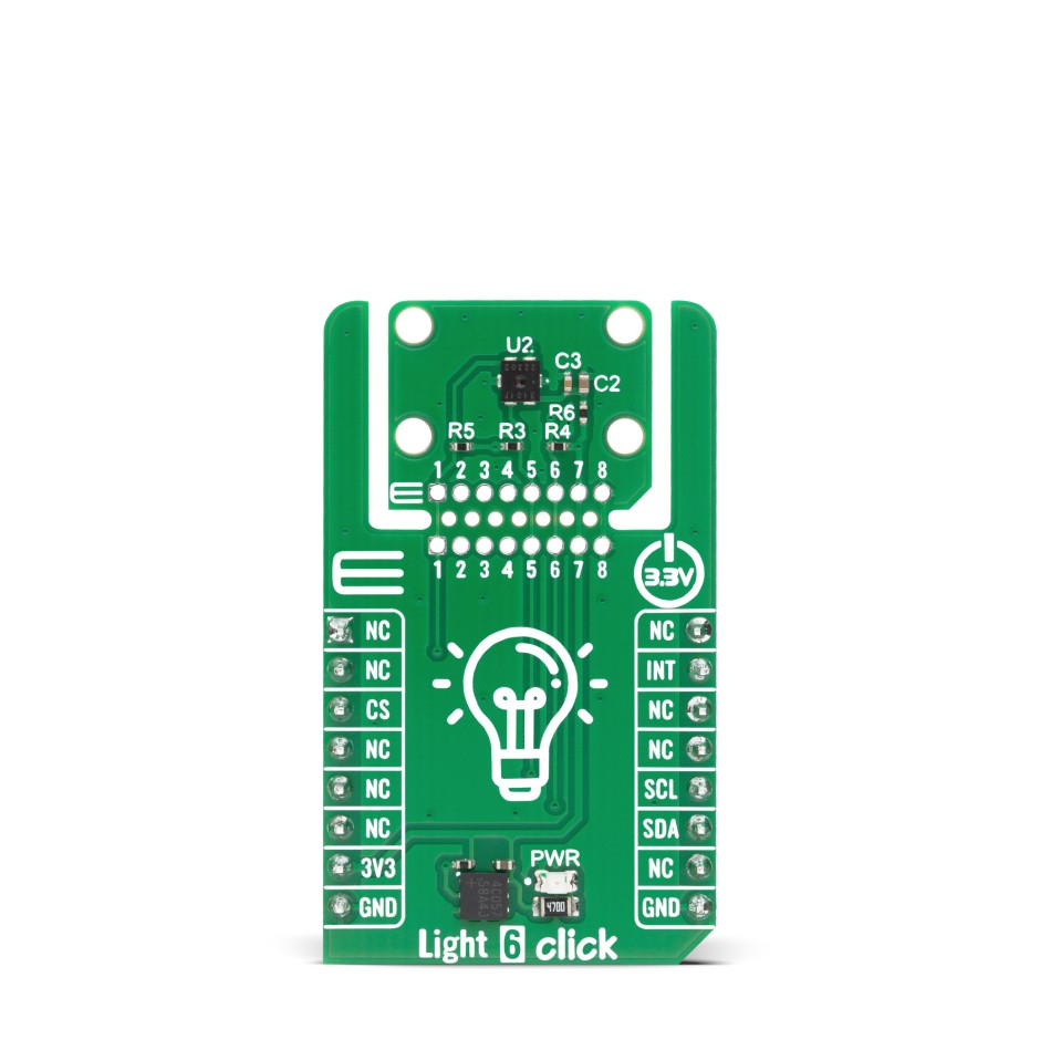 Light 6 Click - 172klx Ambient Light Sensor | MIKROE-6942