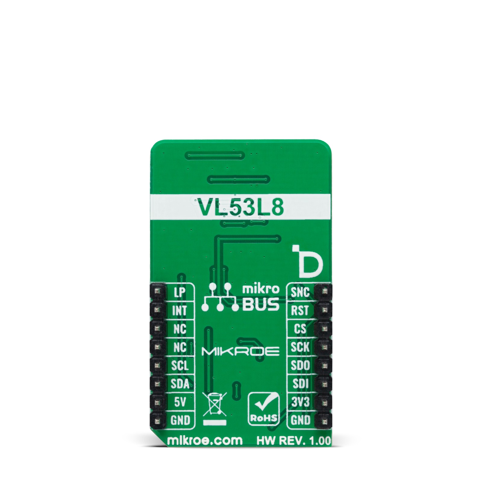 LightRanger 12 Click | VL53L8CH Time-of-Flight Sensor for Precise Ranging