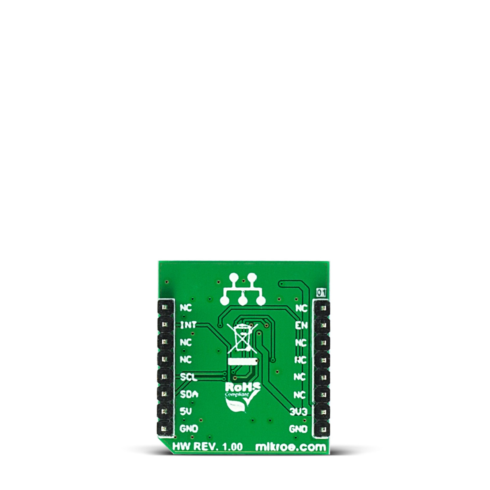 Lightranger 2 Click — Board With Vl53l0x Sensor Mikroelektronika