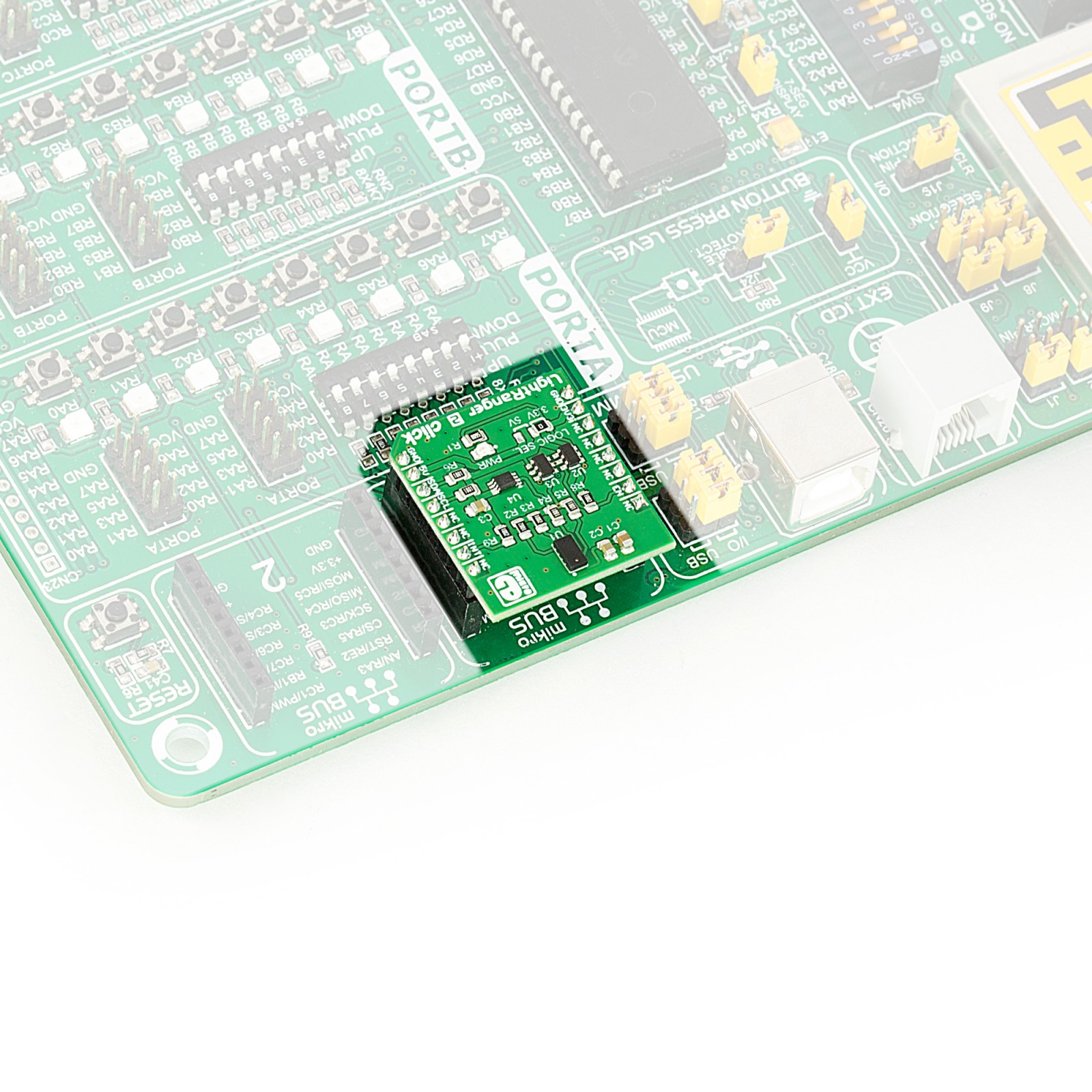 Lightranger 2 Click — Board With Vl53l0x Sensor Mikroelektronika