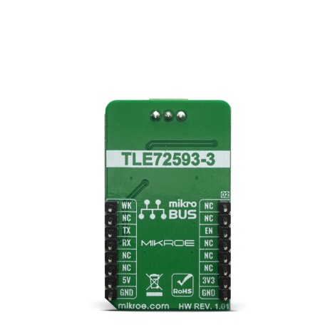 LIN Click | TLE7259-3GE Low-Side Power Switch & LIN Transceiver