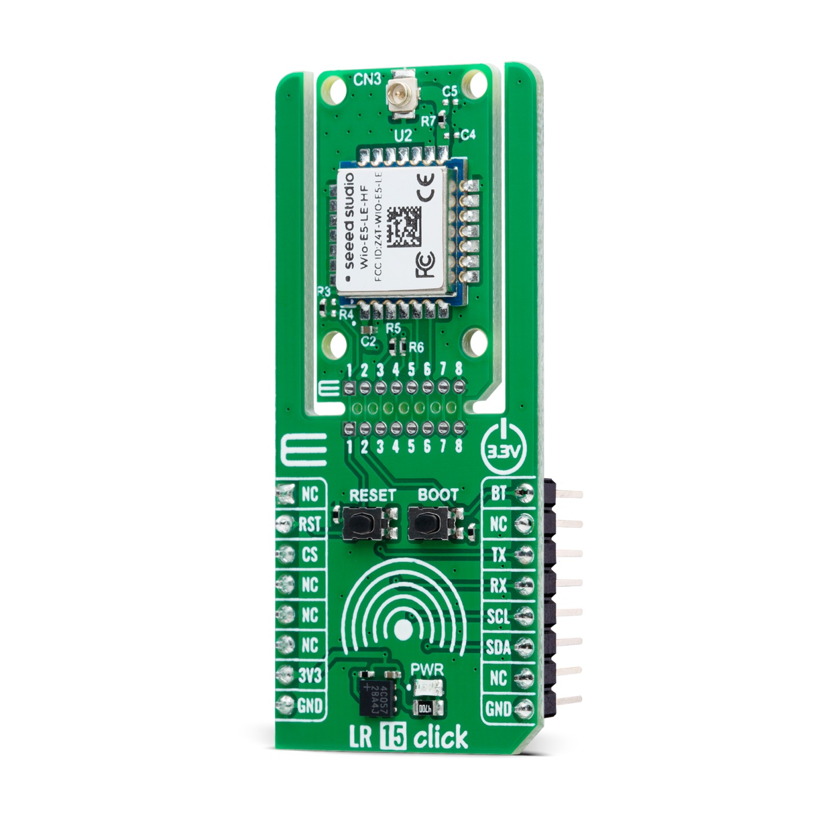 LR 15 Click | Wio-E5-LE LoRa® Module for Long-Range IoT Communication