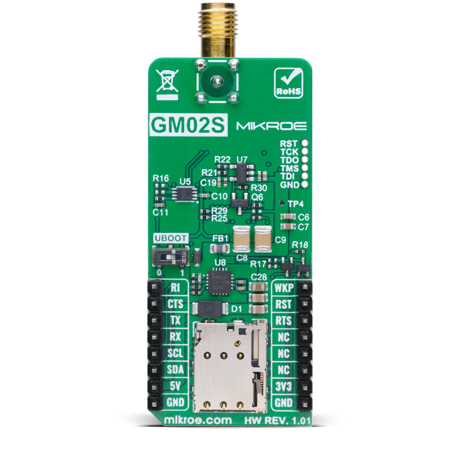 LTE IoT 10 Click - For LTE-M and NB-IoT connectivity | MIKROE-6563