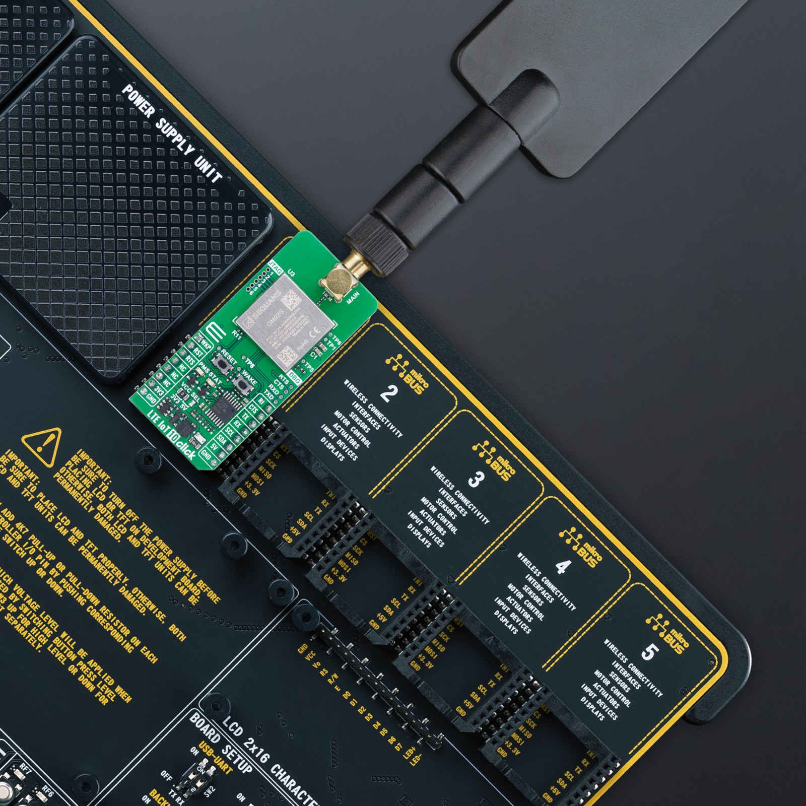 LTE IoT 10 Click - For LTE-M and NB-IoT connectivity | MIKROE-6563