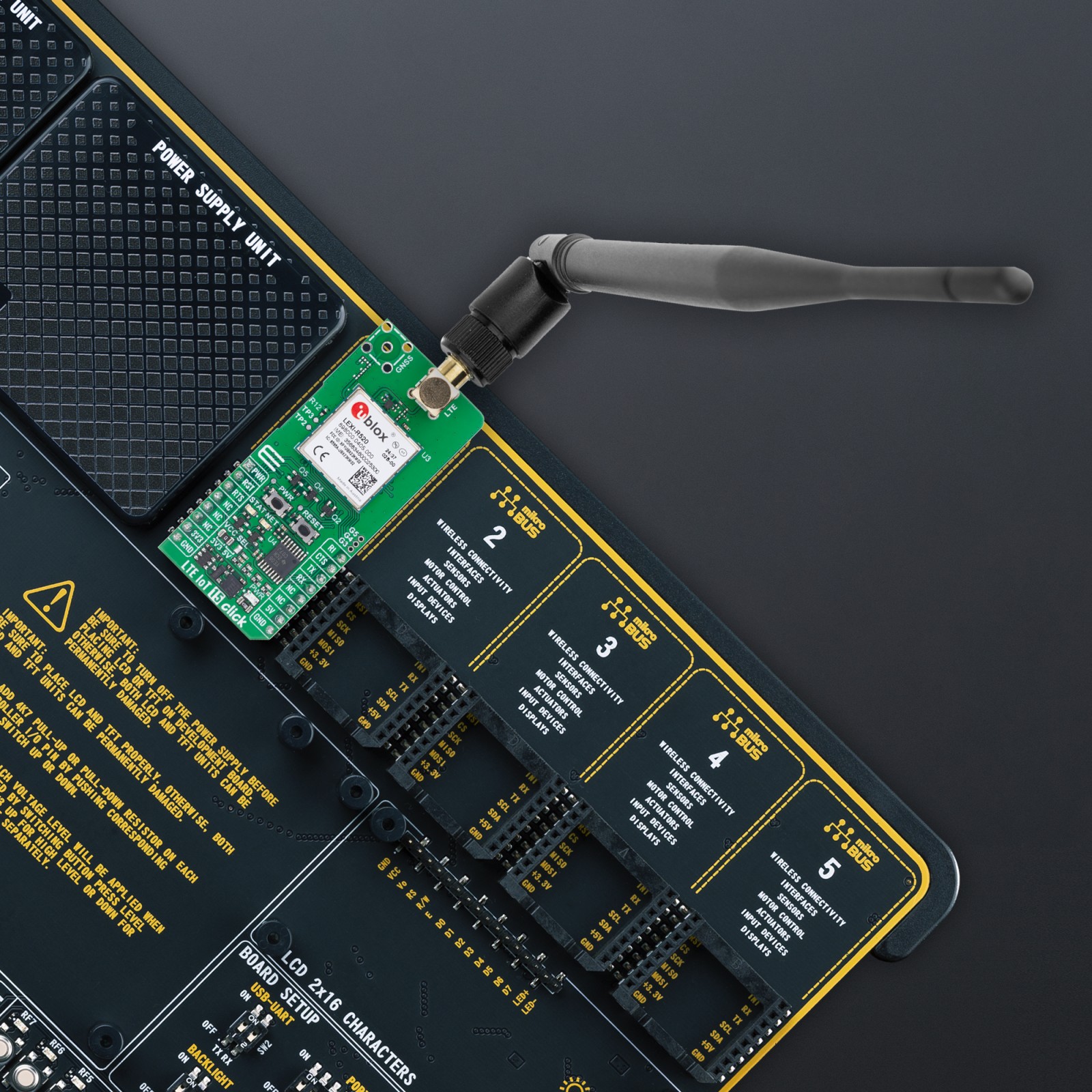 LTE IoT 15 Click - For LTE-M and NB-IoT connectivity | MIKROE-6553