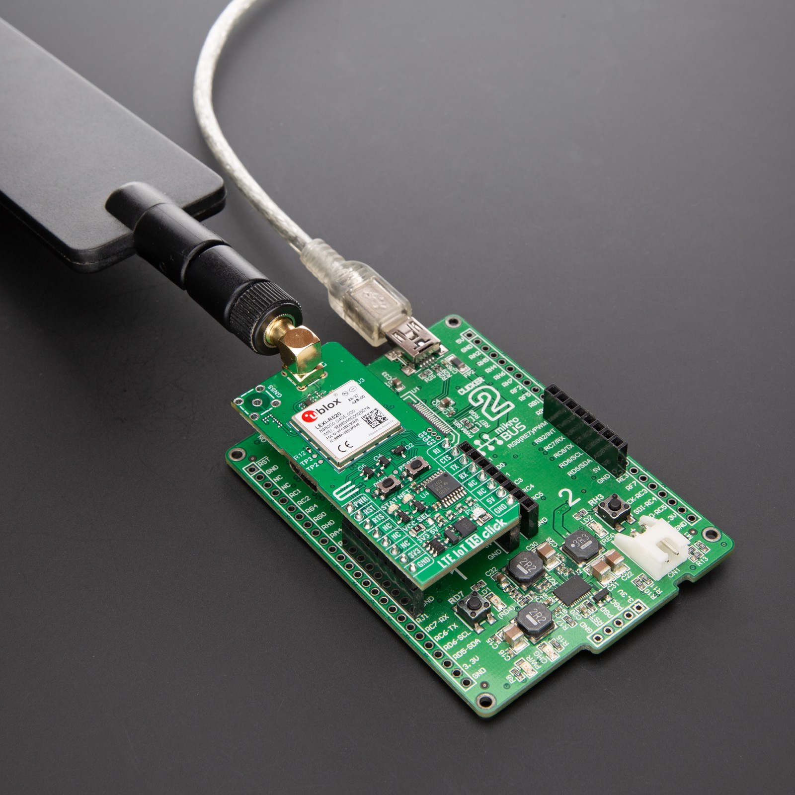 LTE IoT 15 Click - For LTE-M and NB-IoT connectivity | MIKROE-6553