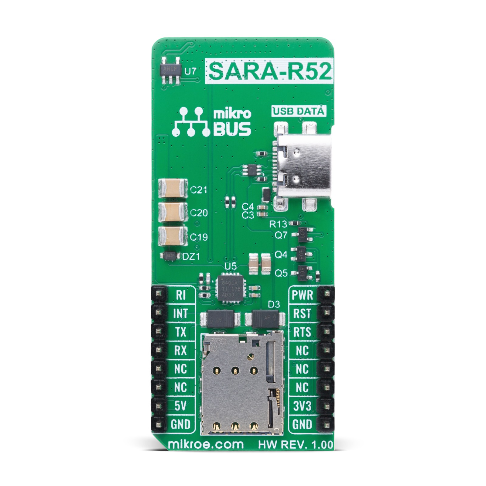 LTE IoT 16 Click - For LTE-M/NB2 connectivity | MIKROE-6556
