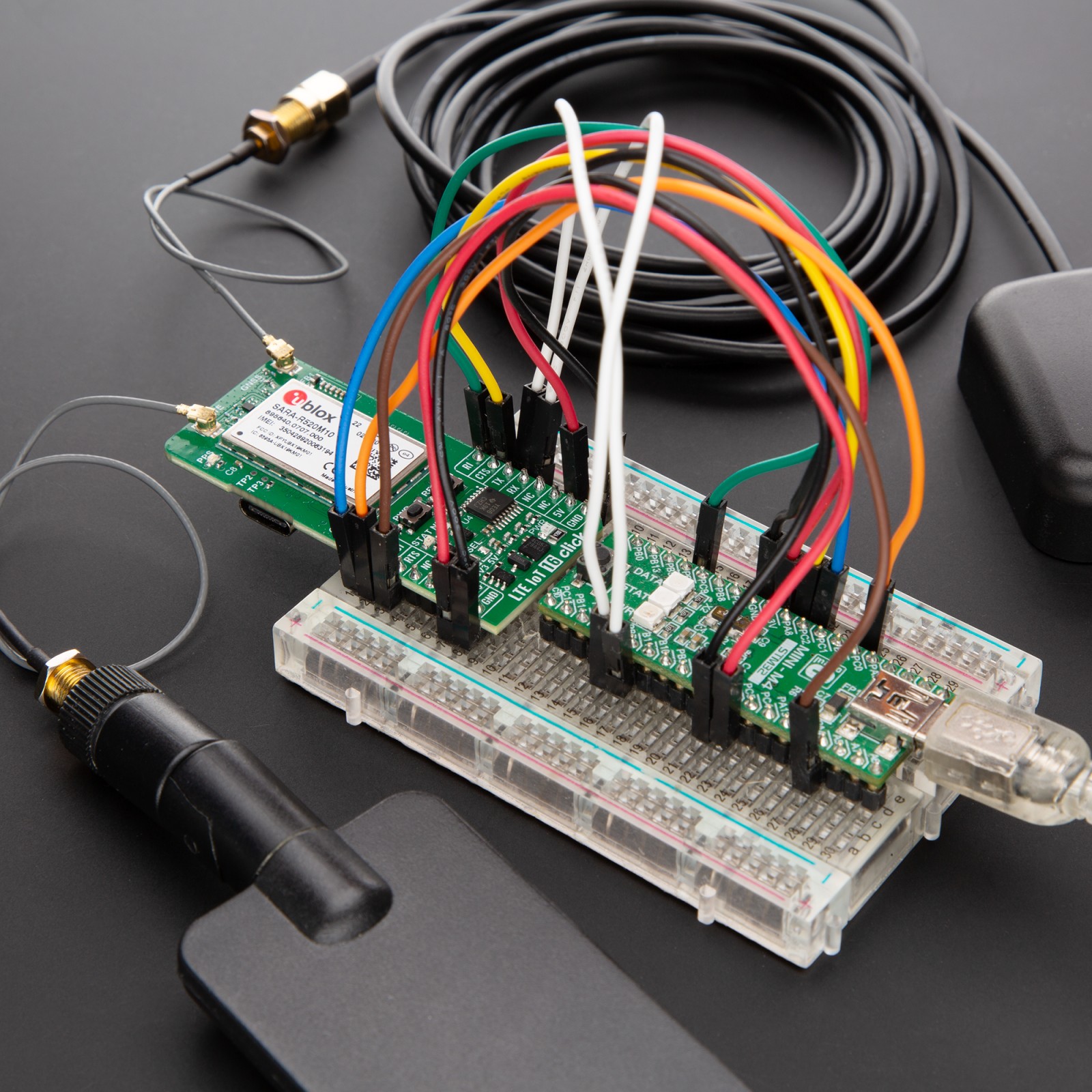 LTE IoT 16 Click - For LTE-M/NB2 connectivity | MIKROE-6556