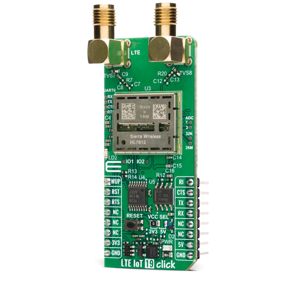 LTE IoT 19 Click - LTE Cat-M1&Cat-NB2 module | MIKROE-6803