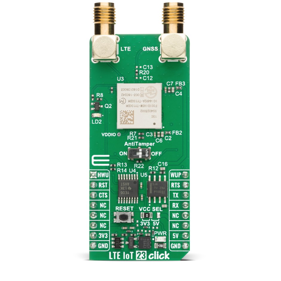 LTE IoT 23 Click - Global Cat. M1/NB-IoT | MIKROE-6682