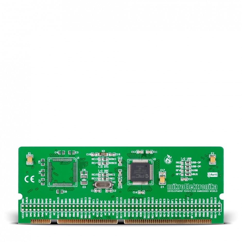 LV-32MX v6 TQFP MCU Cards - PIC32 Board - mikroElektronika