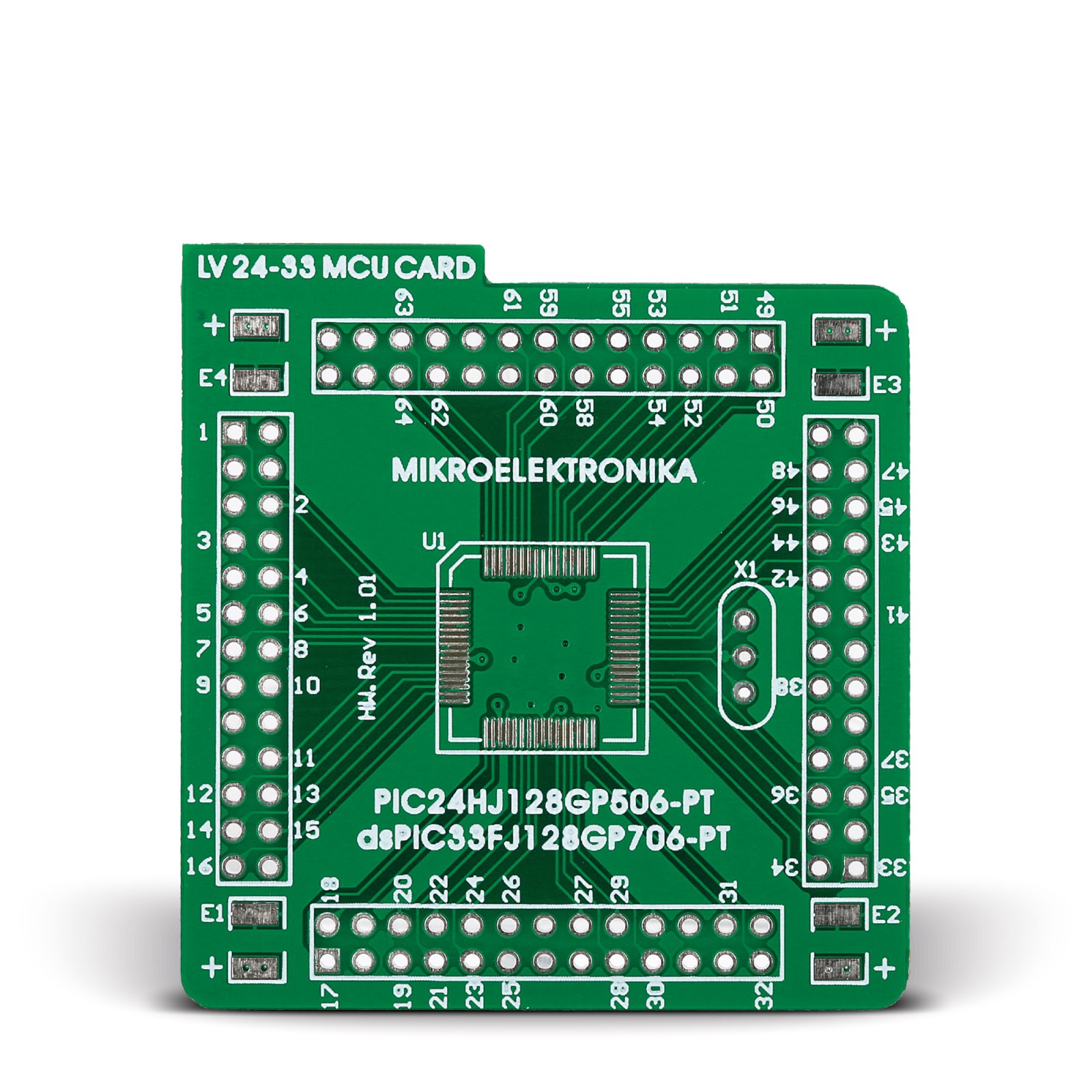 Empty LV24-33 MCU cards