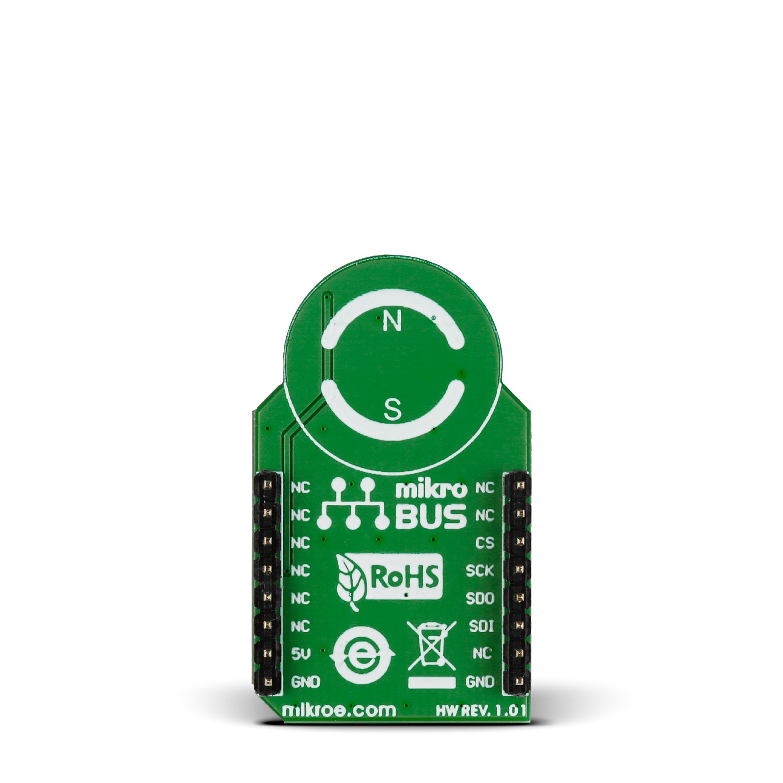 MLX90316 Magnetic Angle Sensor Board | Magneto 2 Click by MIKROE