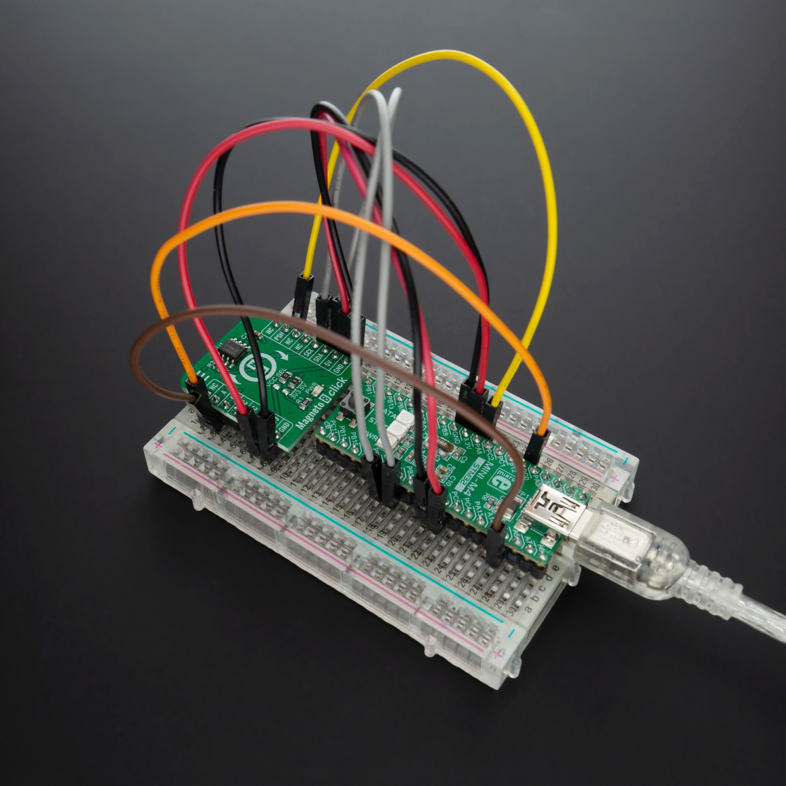 Magneto 8 Click | AS5601 Magnetic Rotary Encoder Module