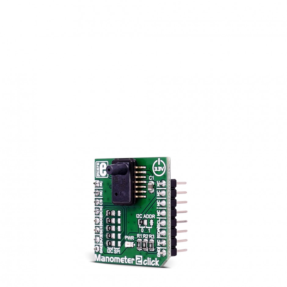Manometer 2 click - board with MS5525DSO digital pressure sensor | MikroElektronika
