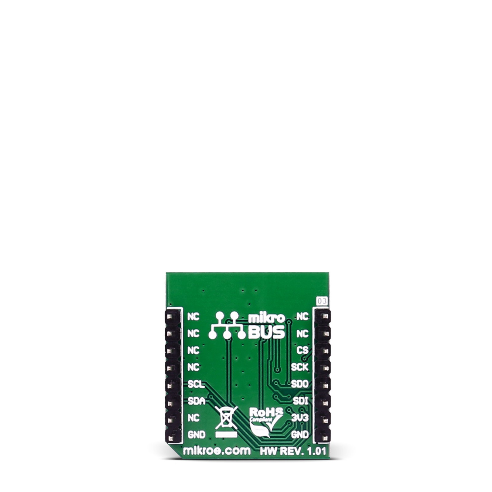 Manometer 2 click - board with MS5525DSO digital pressure sensor | MikroElektronika