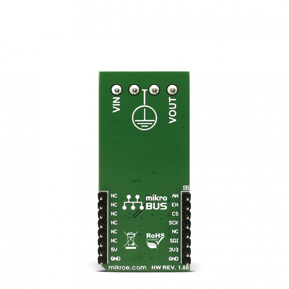 MCP16331 click - a non-inverting buck-boost voltage regulator | MikroElektronika