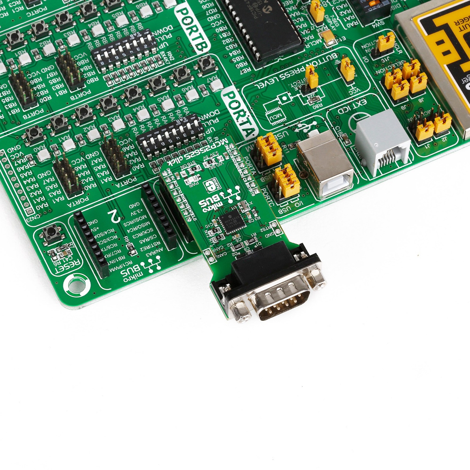 MCP25625 click – board with MCP256 Microchip CAN controller