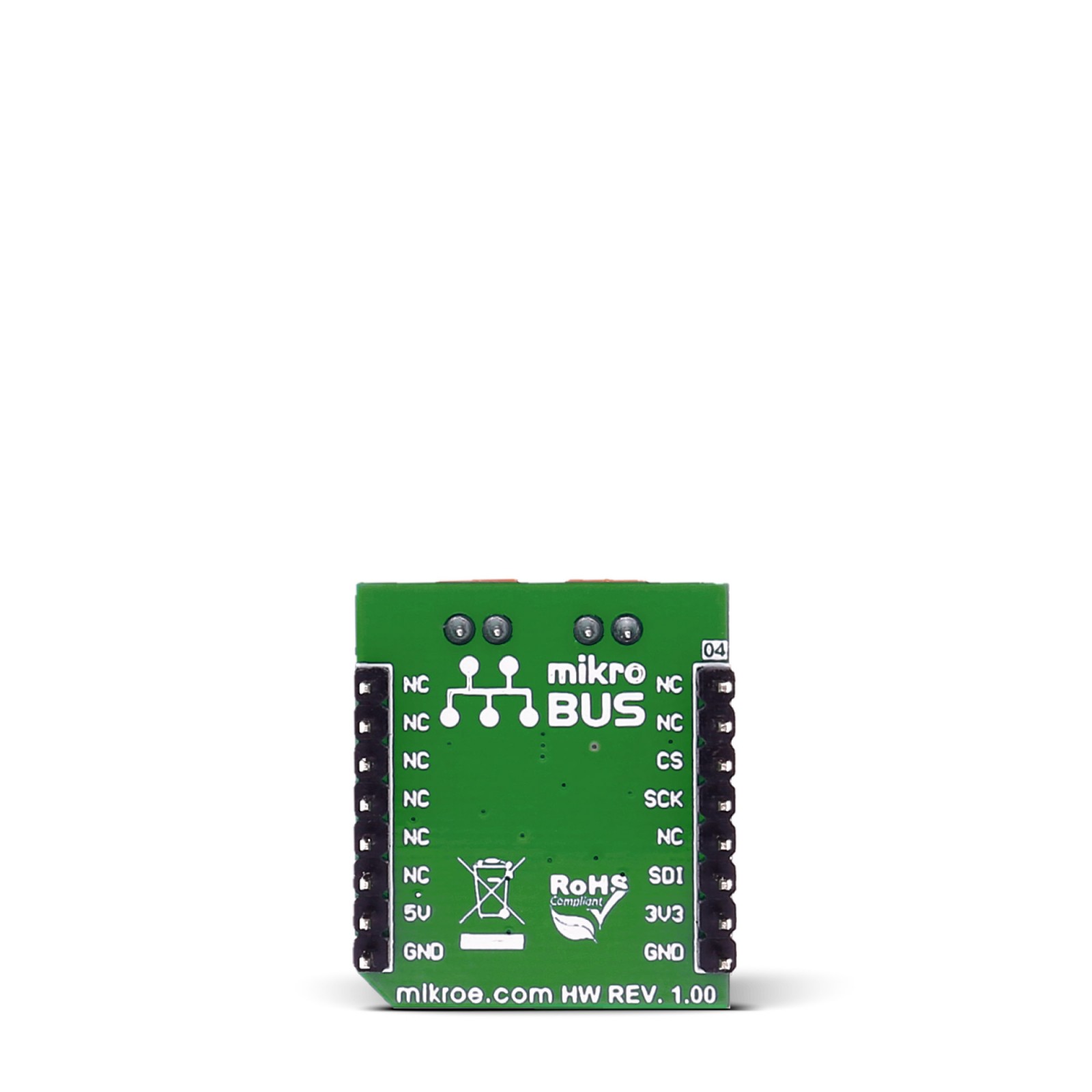 MCP73213 click — board with MCP73213 dual-cell Li-Ion/Li-Polymer battery charger