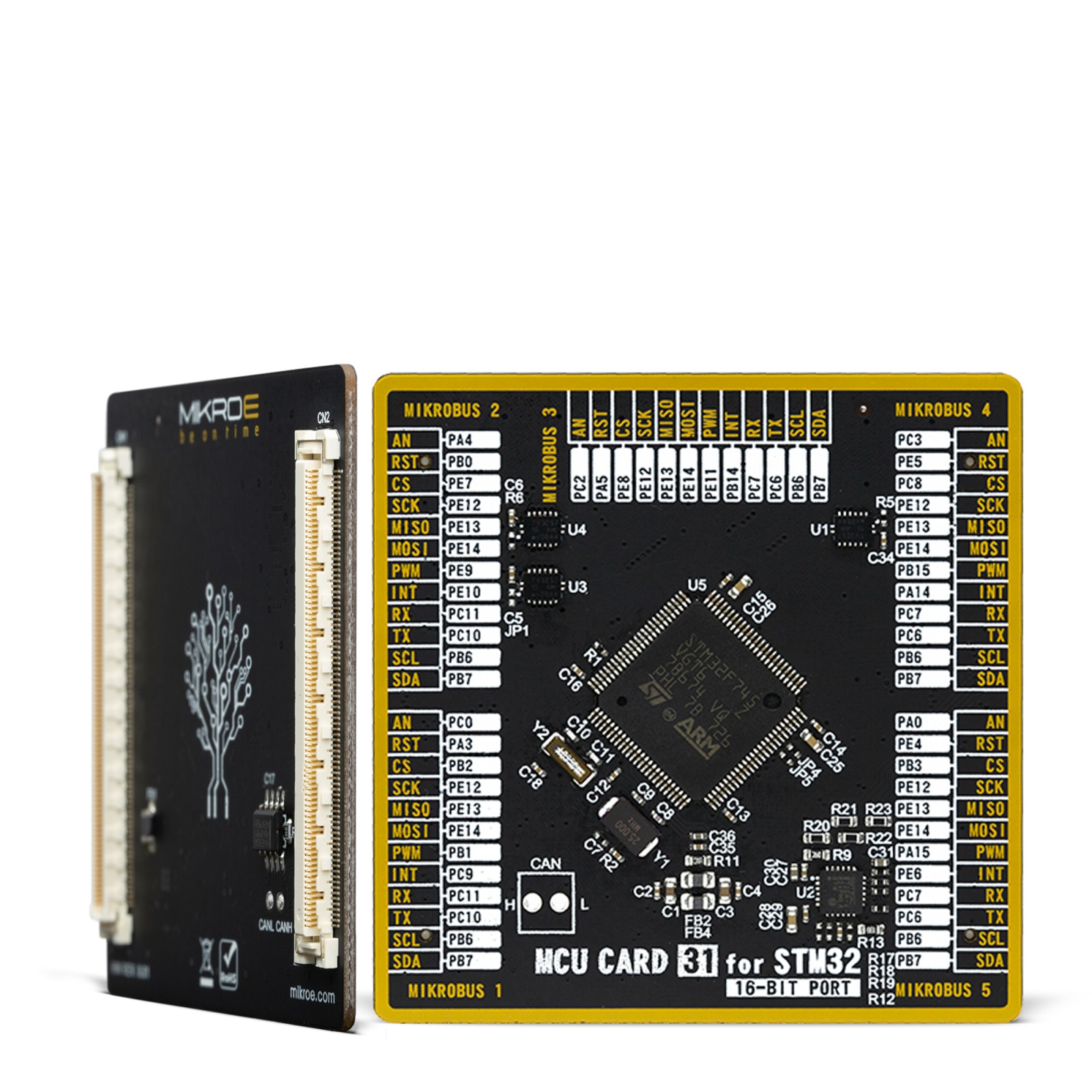 MCU CARD 31 for STM32 STM32F745VG | Mikroe