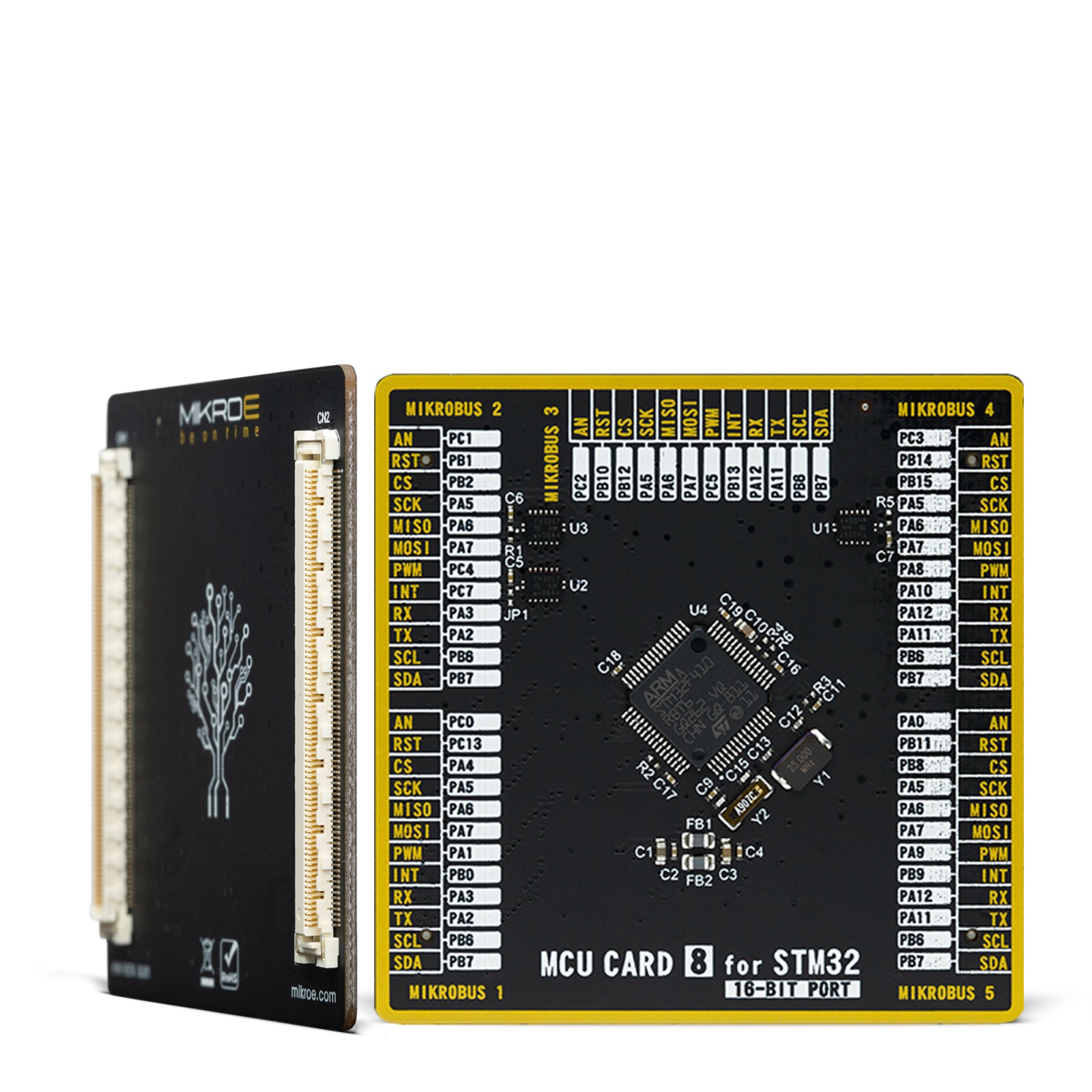 MCU CARD 8 FOR STM32 STM32F410RB | Mikroe