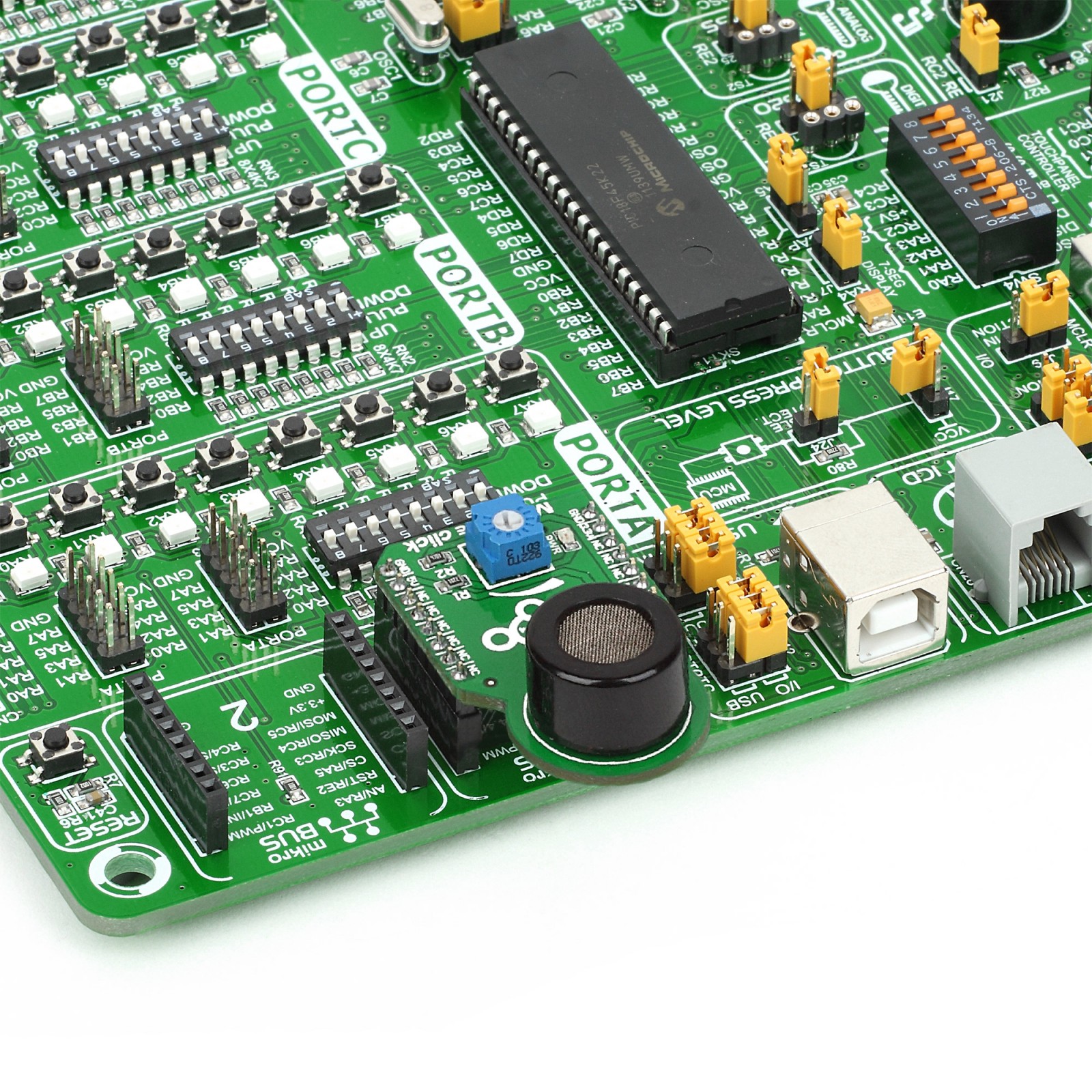 Methane Click Mikrobus Board With An Mq 4 Sensor For Methane Ch4