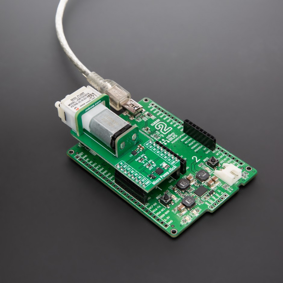 Micro Pump Click - For air and fluid control | Diaphragm Pump Driver ...