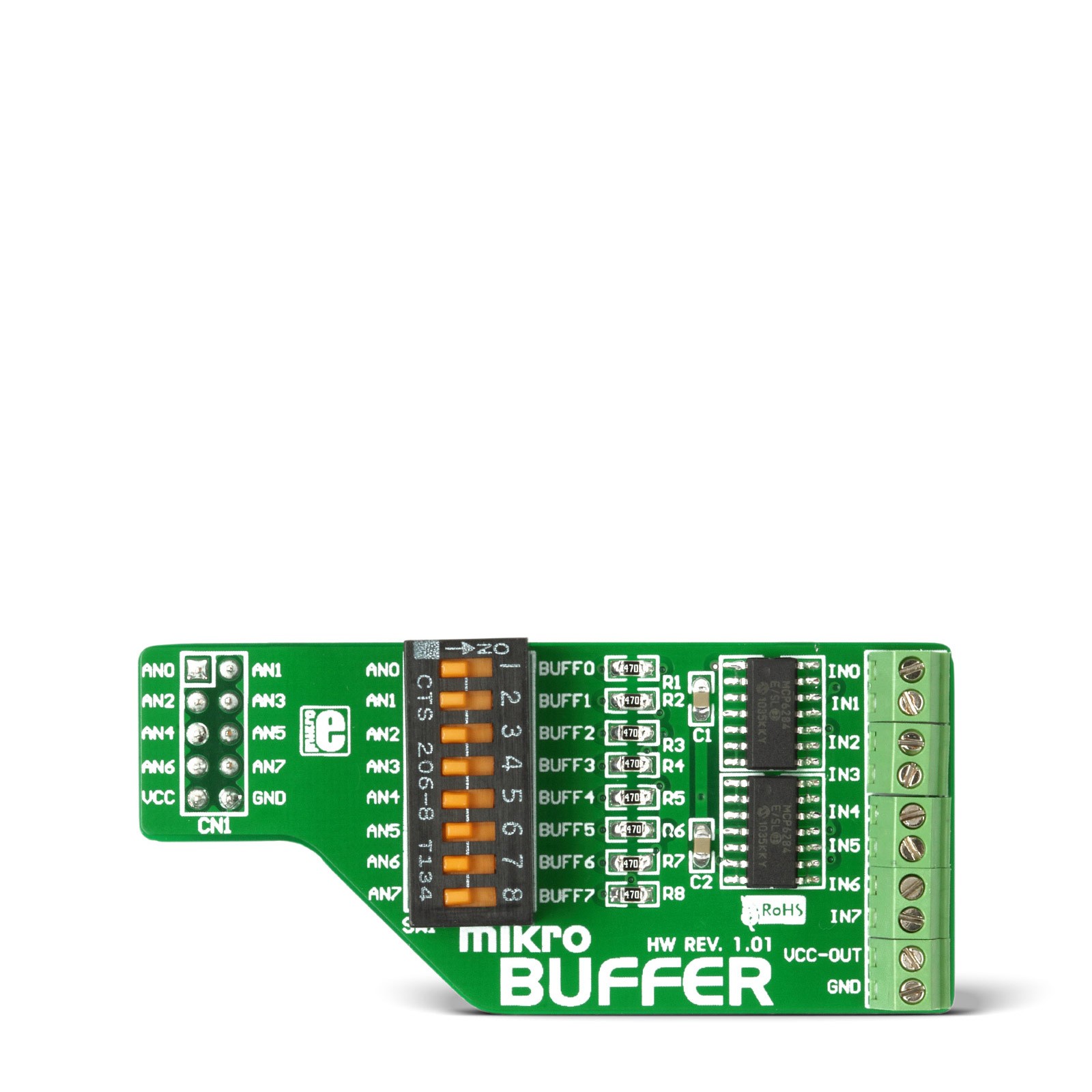 mikroBuffer Board | Mikroe