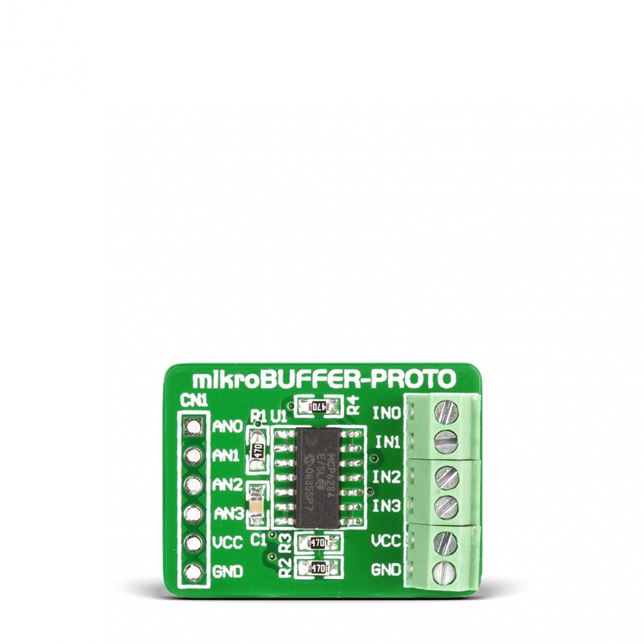mikroBuffer PROTO Board | Mikroe