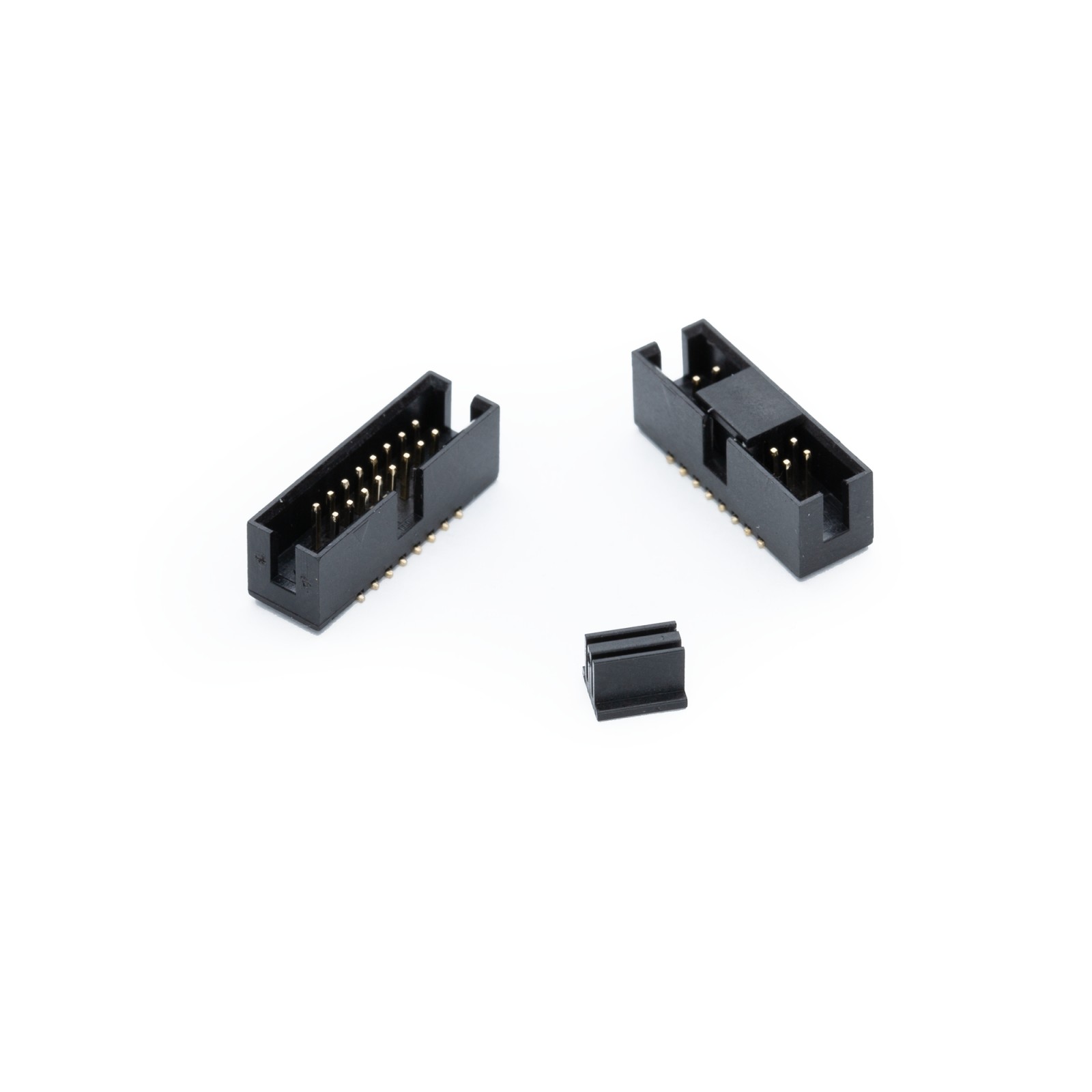 mikroBUS Shuttle - 1.27mm 2x8 Pin BOX Header SMD Male