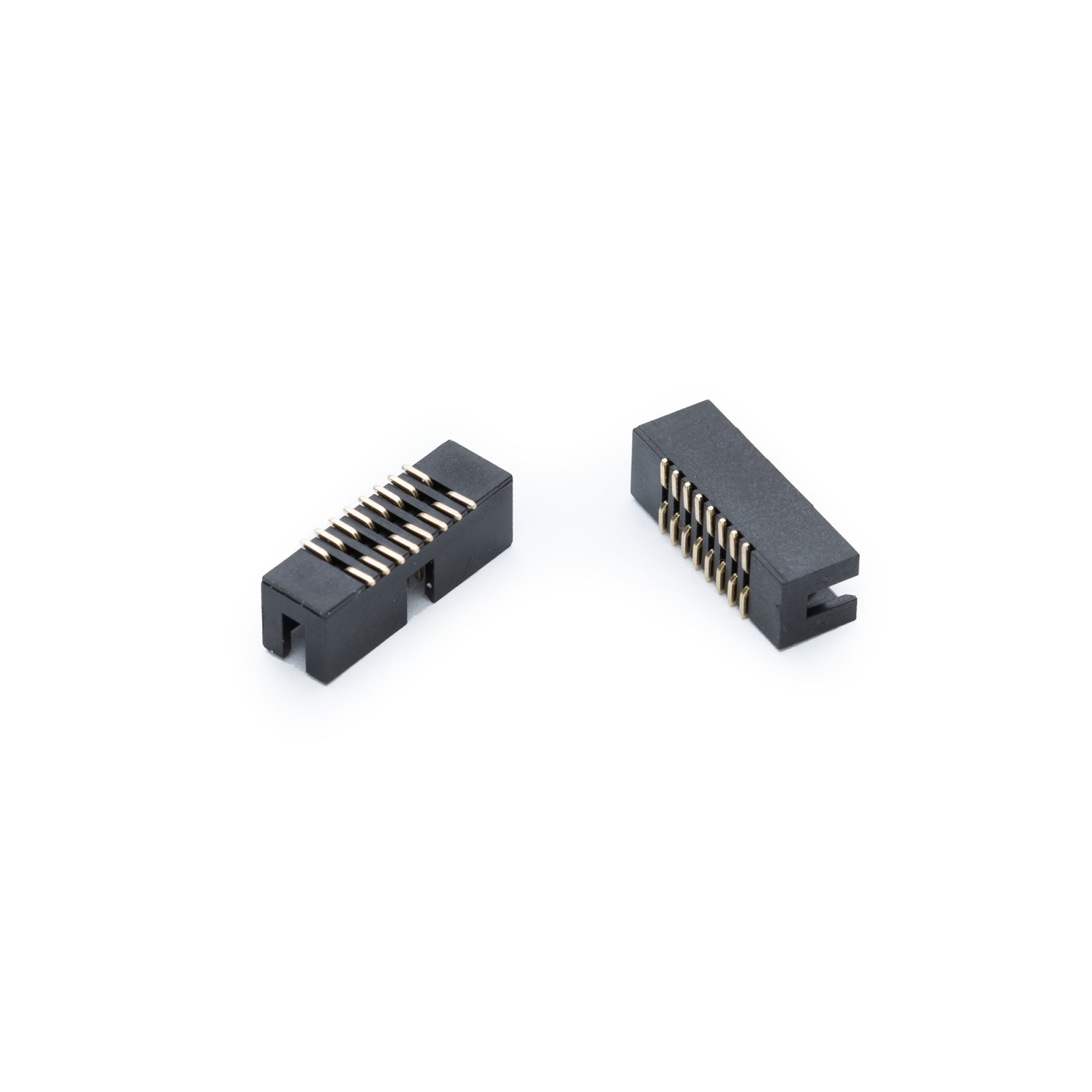 mikroBUS Shuttle - 1.27mm 2x8 Pin BOX Header SMD Male